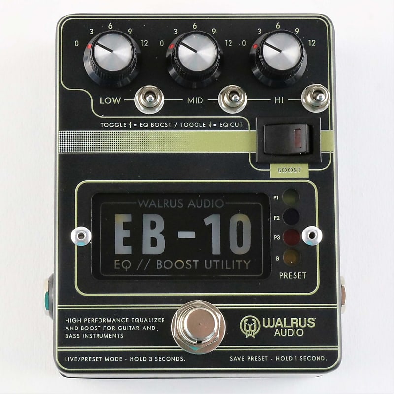 WALRUS AUDIO EB-10 BLACK | Reverb