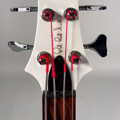 1987 Paul Reed Smith PRS Bass 4 Pearl White Brazilian RW | Reverb