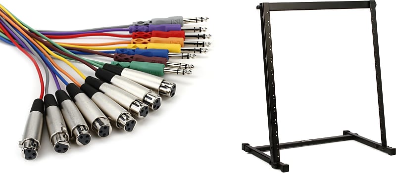 Hosa STX-803F 8-channel XLR Female to 1/4 inch TRS Male | Reverb