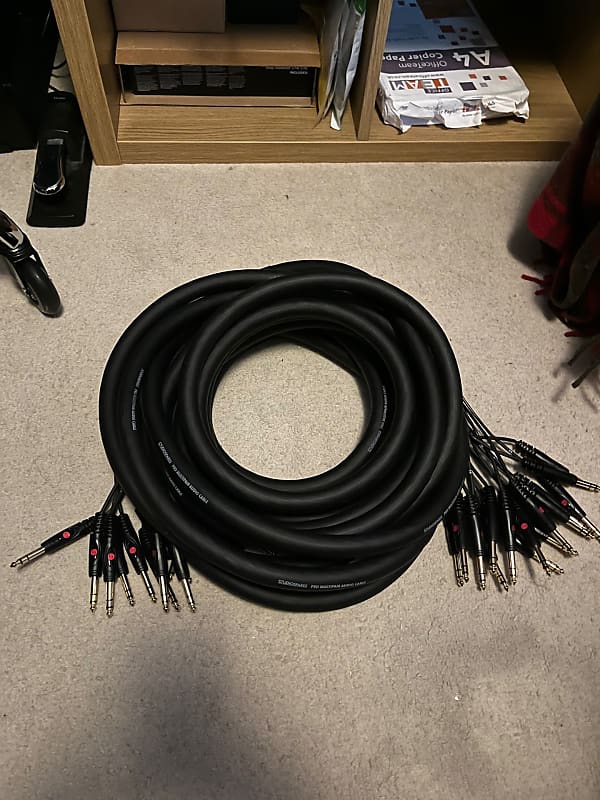 Studiospares 16-Way Loom Stereo Jack 10m Balanced 2024 | Reverb