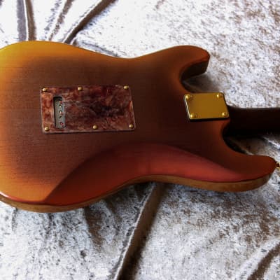 Traditional Strato Custom shop Masterbuilt - wanut burl and | Reverb