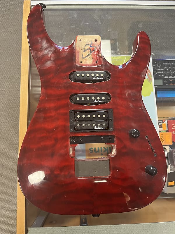 Jackson Dinky - Red | Reverb