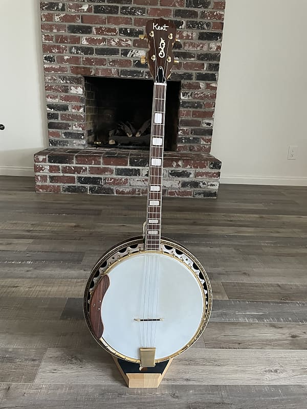 Vintage Kent Tenor Resonator Banjo | Reverb