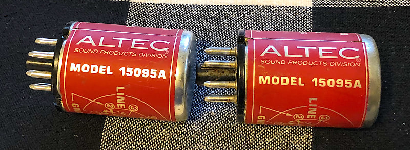 Pair of Altec 15095 line transformer for your Phono preamp, | Reverb