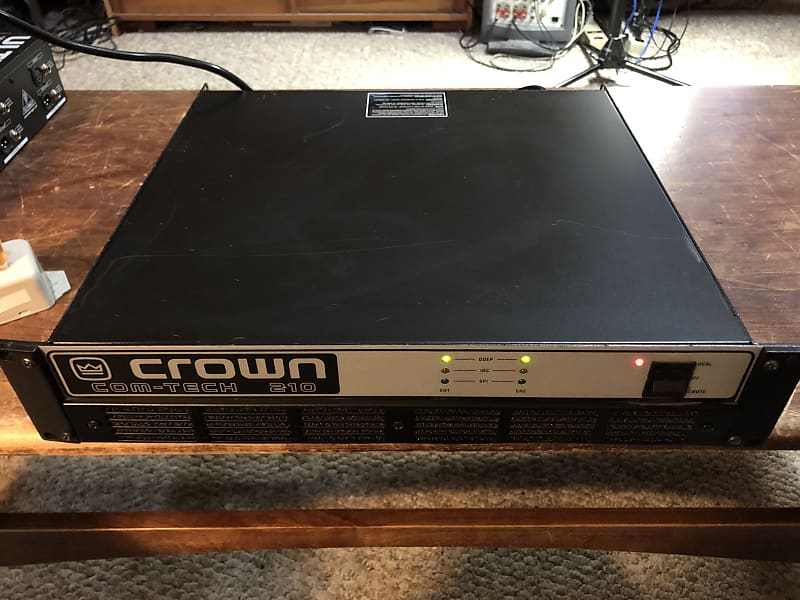 Crown Com-Tech 210 2-Channel Power Amp | Reverb