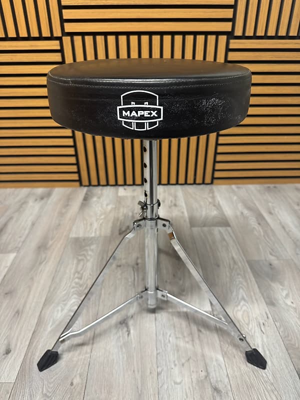 Mapex T400 Drum Stool Throne / Height Adjustable / Drum | Reverb