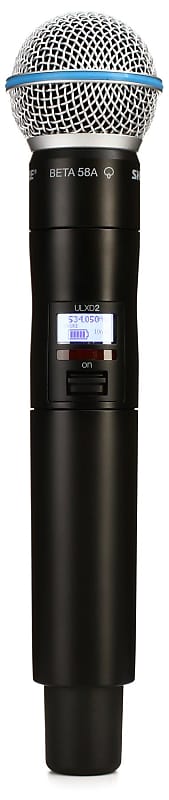 Shure ULXD2/B58 Handheld Wireless Microphone Transmitter - | Reverb