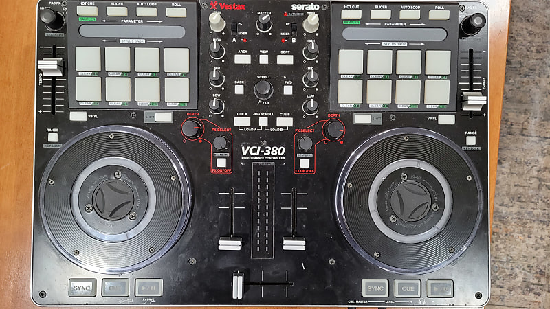 Vestax VCI380 w/ rare cfx2 crossfader and decksaver | Reverb