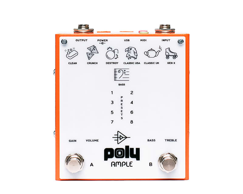 Poly Effects Ample Amp Modelling Pedal | Reverb