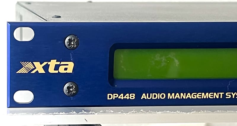 XTA DP448 2010’s - Blue-electroplate | Reverb