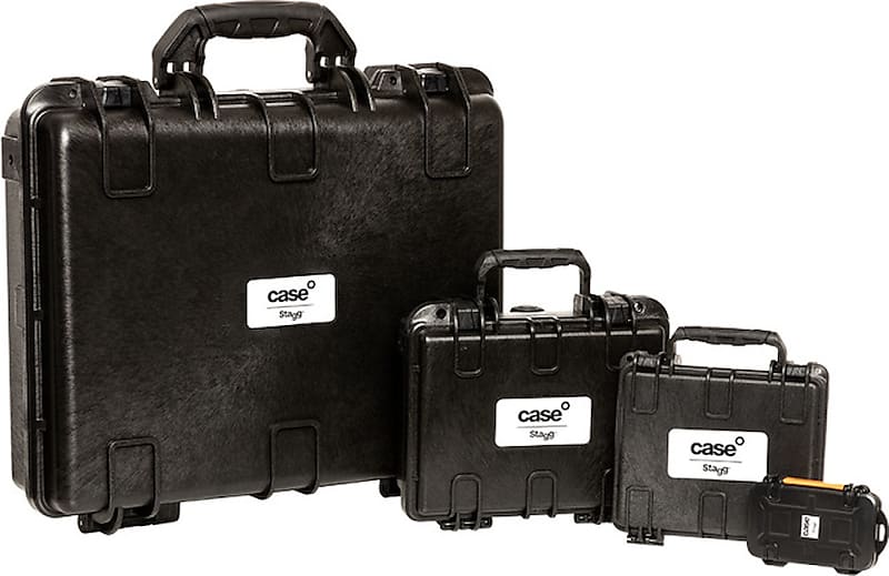 Water- and dustproof universal transport case with pick and | Reverb