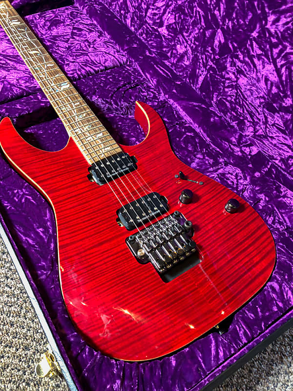 Ibanez RG20126 SRU J-Custom Scarlet Ruby Guitar - Price | Reverb