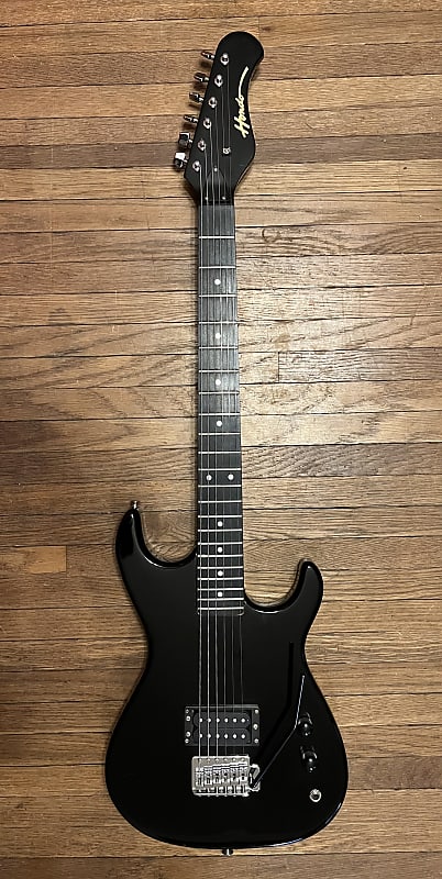 Vintage 1980s Hondo Strat Style Solid Body Double Cut with | Reverb UK