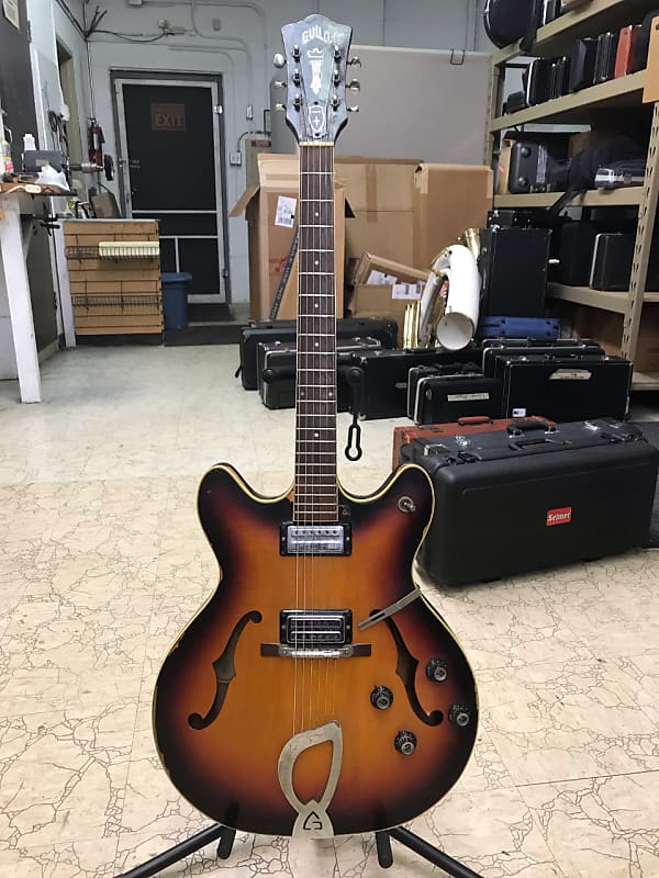 Guild Starfire IV Sunburst 1966 | Reverb