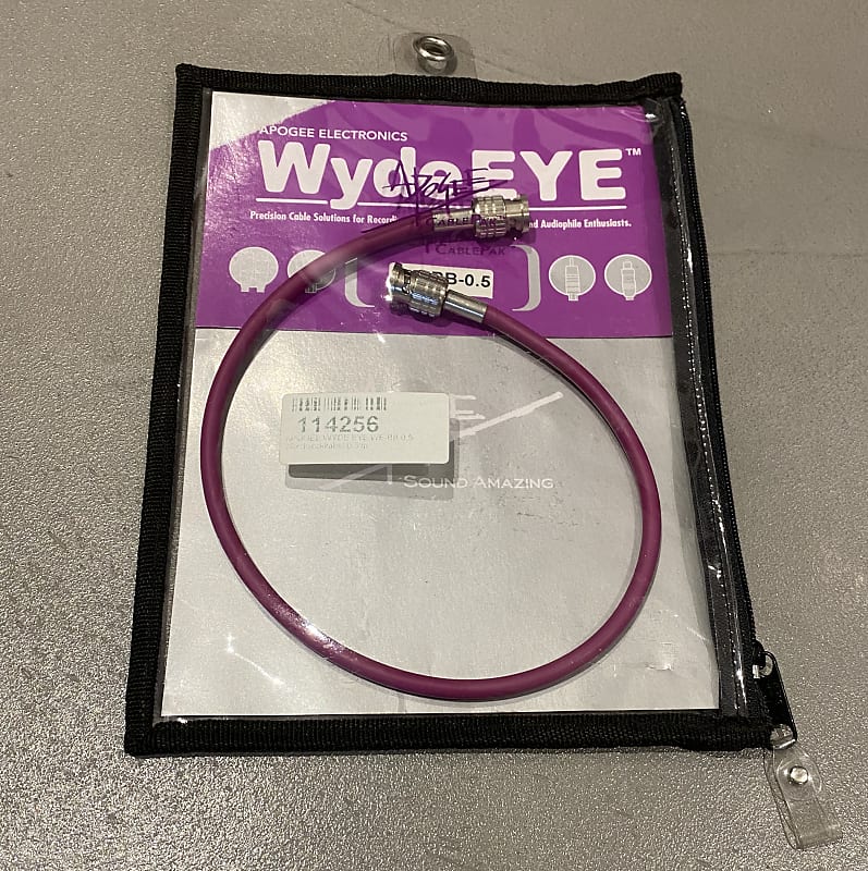 Apogee WE-BB 0.5M Wyde Eye BNC Word Clock cable | Reverb
