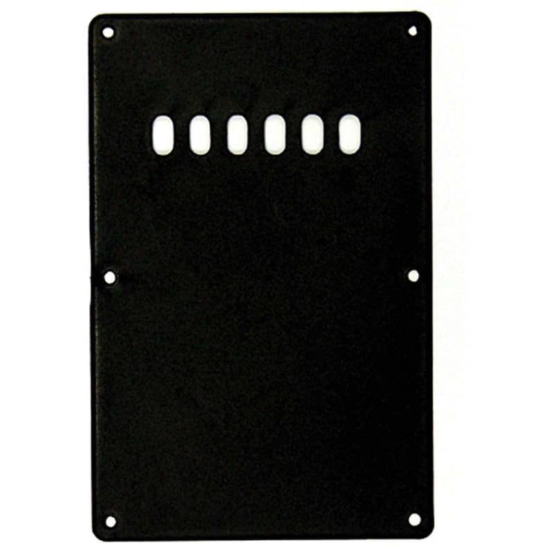 Guitar Tech Backplate Cover. GT566 Black | Reverb