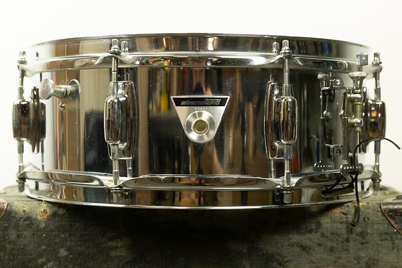 1970s Ludwig 5x14 Standard "All Metal" Model 101 Snare Drum | Reverb