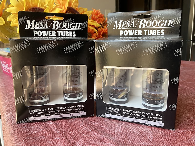 Mesa Boogie STR 440 6L6 Power Tubes *Matched Quad* New | Reverb