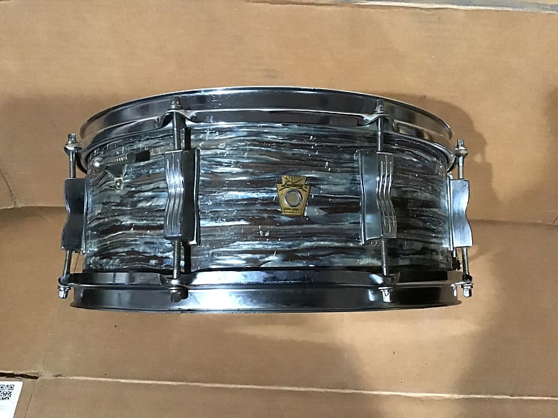 Ludwig Snare 1966 - Blue Oyster Pearl | Reverb