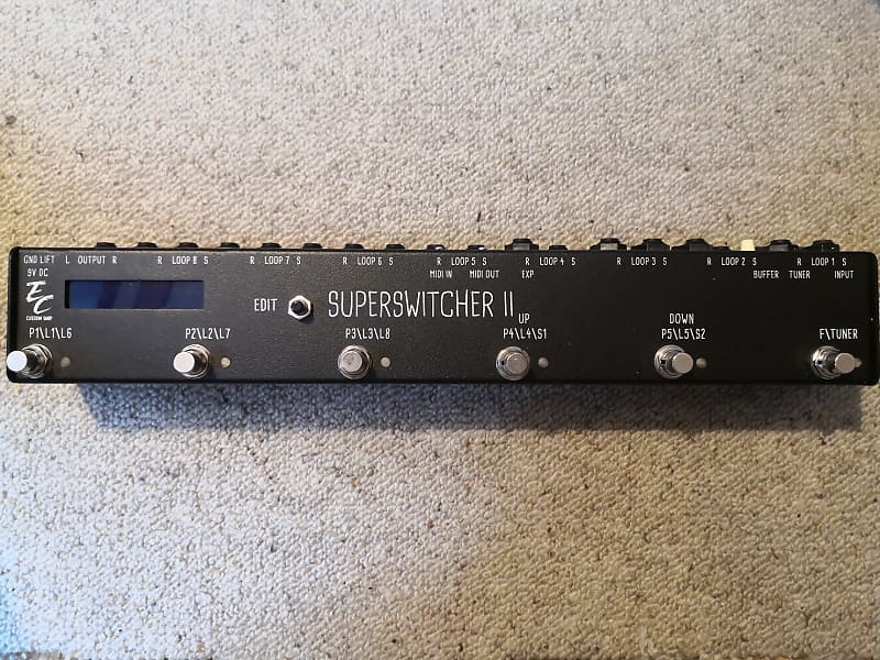 Ec Pedals Custom Shop Superswitcher II Custom Loop switcher | Reverb