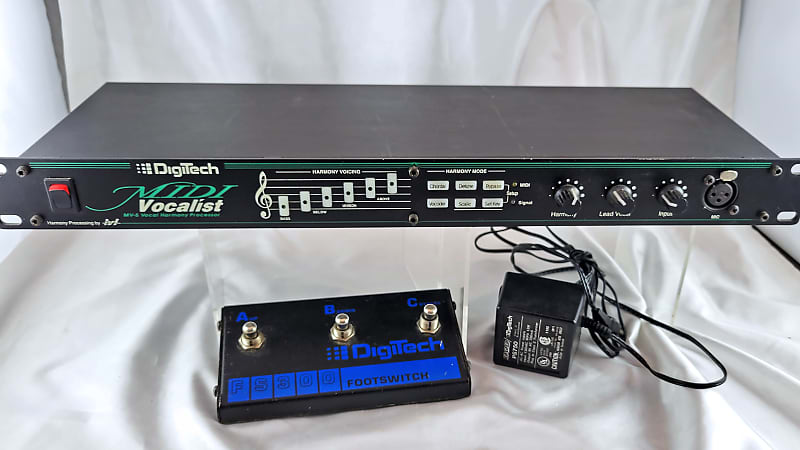 DigiTech Digitech MIDI Vocalist w/ Footswitch Black | Reverb