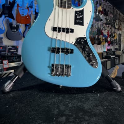 Fender Player II Jazz Bass - Aquatone Blue with Rosewood | Reverb