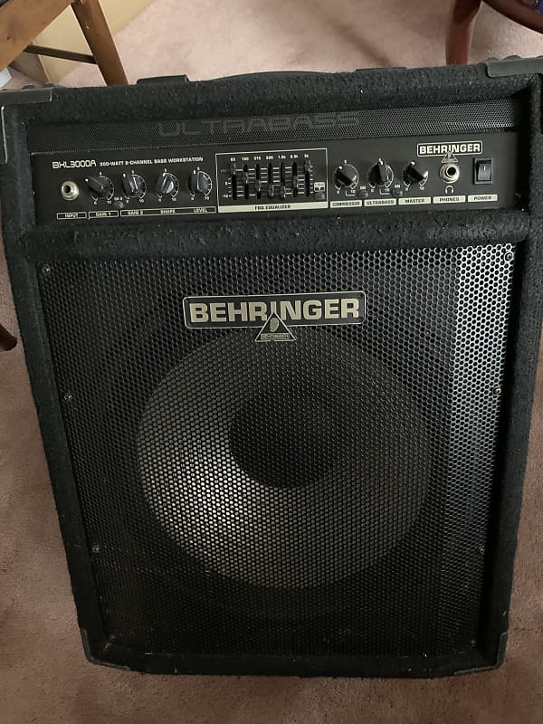 BEHRINGER Bass Amplifier combo ULTRABASS BXL3000A | Reverb
