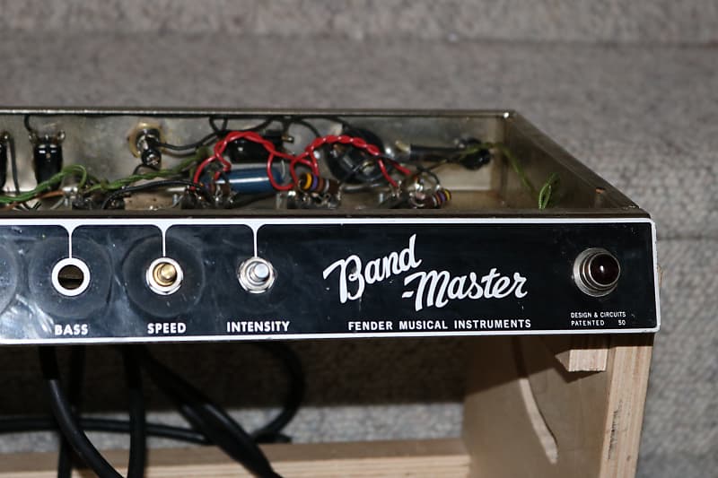 Vintage 1966 Fender Blackface Bandmaster Showmaster Chassis - | Reverb