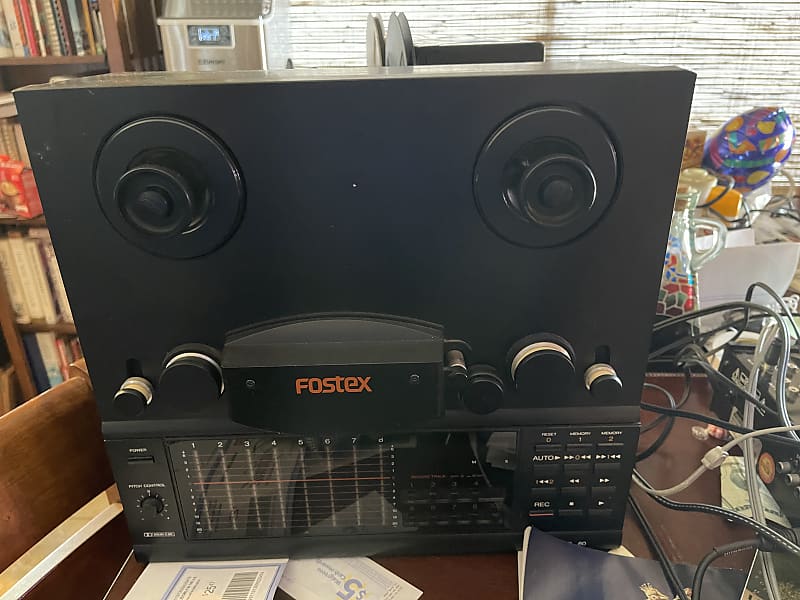 Fostex Model 80 1/4" 8-track recorder 1980s - Black | Reverb