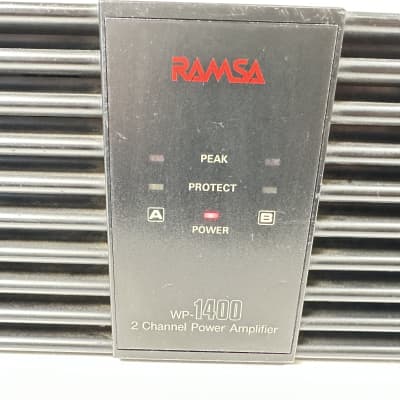 Panasonic Ramsa WP-1400 2-Channel Power Amplifier | Reverb