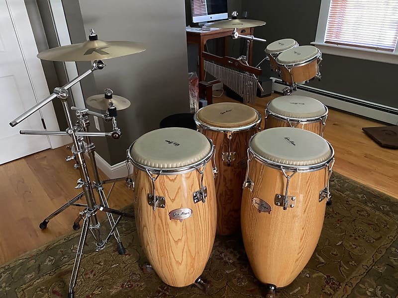 Gon Bops Professional Percussion Set Up | Reverb