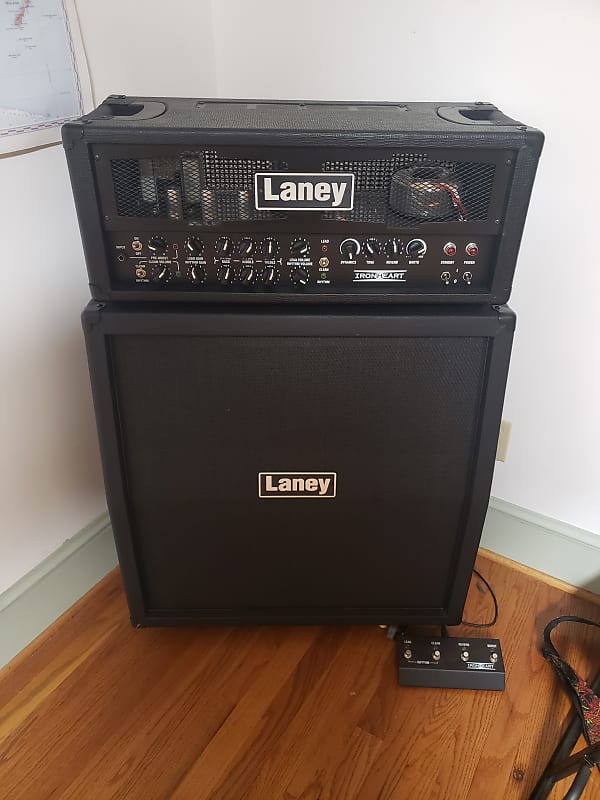 Irt60 Laney Ironheart half stack 60 wattHead and Ironheart | Reverb