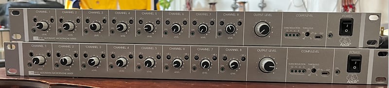AKG AS8TC (Qty 2) Automatic Microphone Mixer (mid 2000's - | Reverb