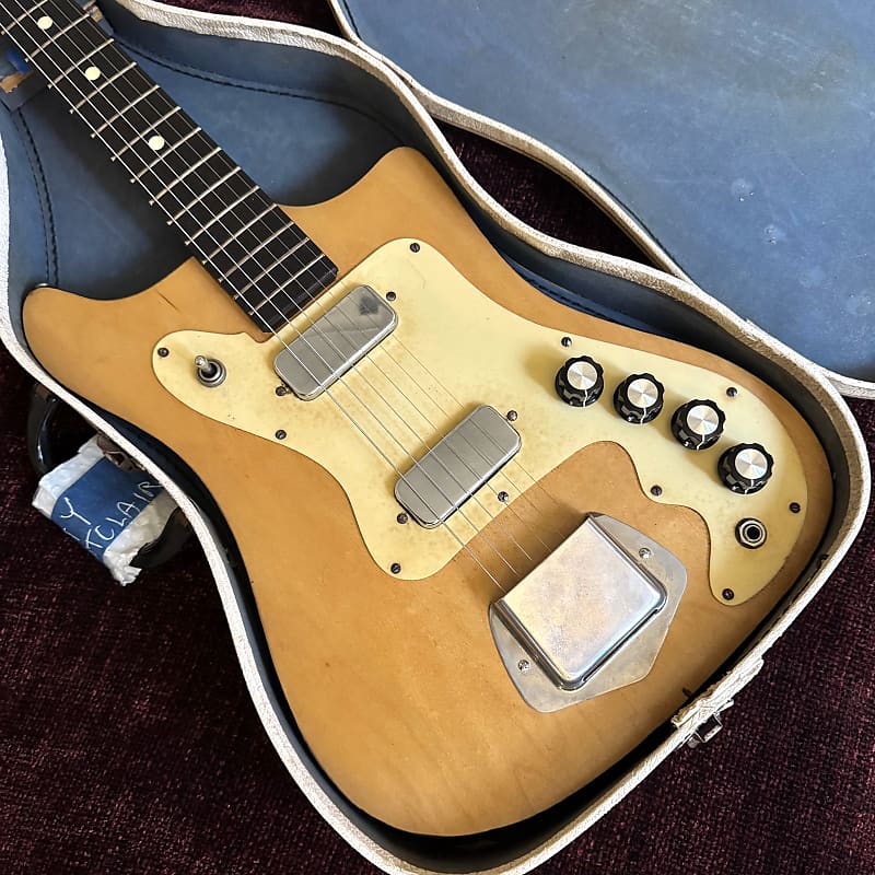 Kay K-102 Montclair Vanguard Electric Guitar - Wood Gloss - | Reverb