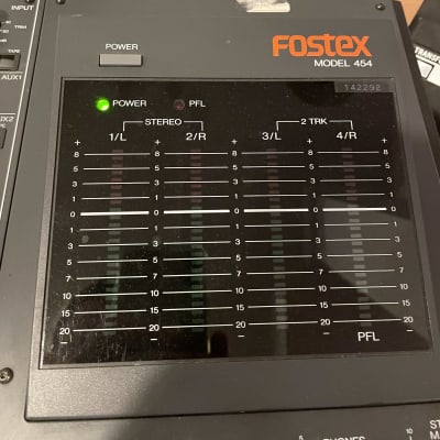 FOSTEX MODEL 350 Recording Mixer Console mix audio mixing * | Reverb