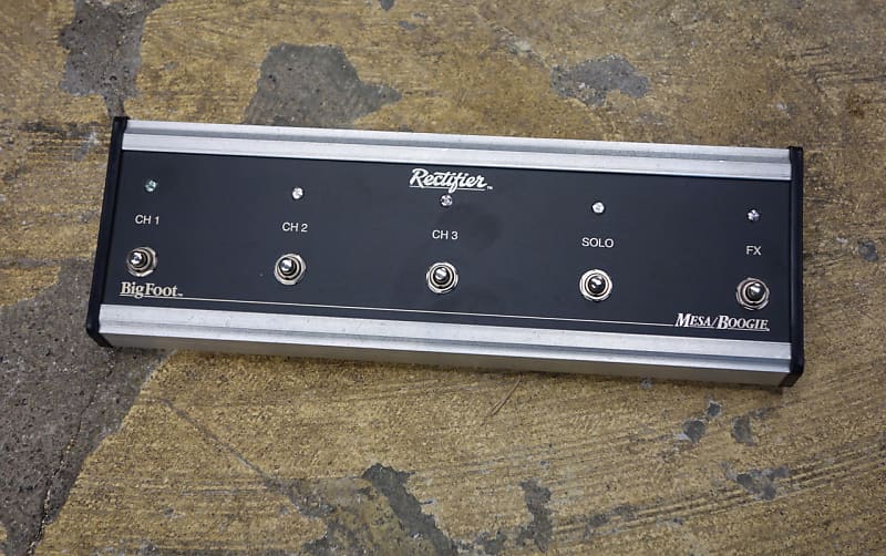 Mesa Boogie Big Foot BigFoot Rectifier 5 button footswitch | Reverb