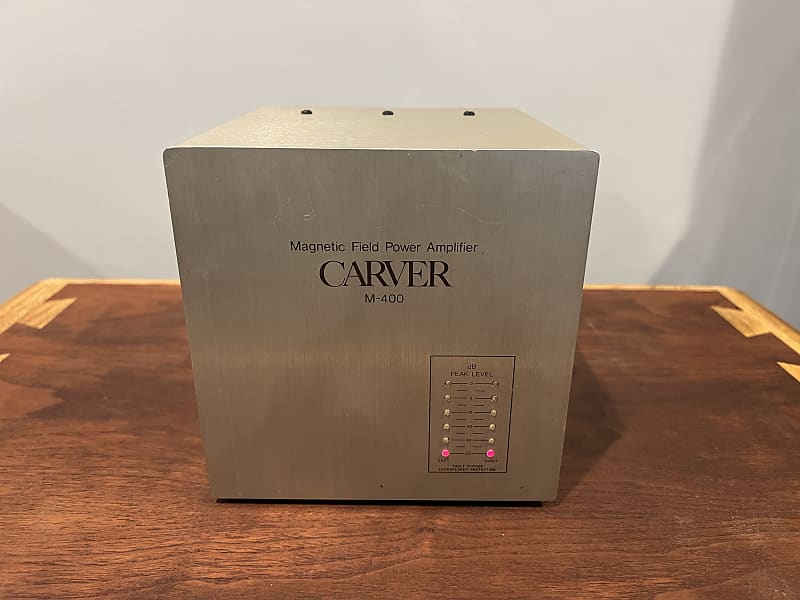 Carver M-400 Power Amplifier | Reverb
