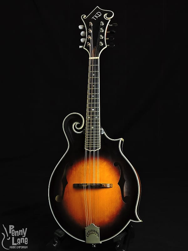 TKD Hawk Acoustic Electric F-Style Mandolin with Case - Used | Reverb