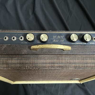 Rare Vintage Kay Vanguard 704 Amp | Reverb