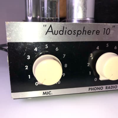 1959 Masco AudioSphere 10, Model A-10 Tube Amplifier | Reverb