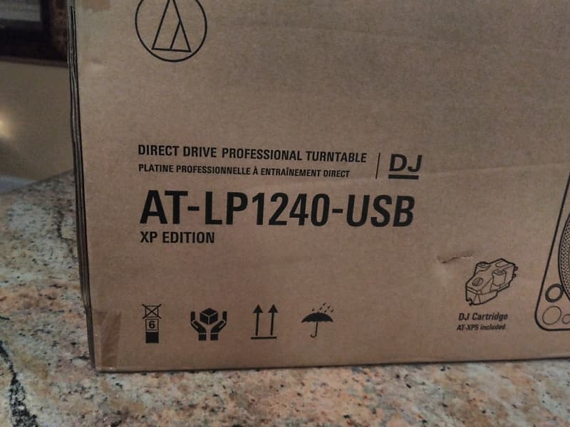 Audio-Technica AT-LP1240-USB XP Direct Drive DJ Turntable | Reverb