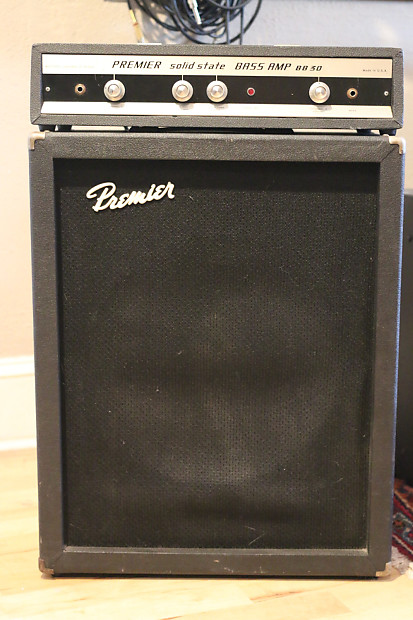 Multivox Premier Solid State Bass Amp BB30 Vintage 1960s | Reverb