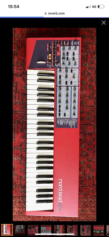 Nord Lead 2X 49-Key 20-Voice Polyphonic Synthesizer 2003 - | Reverb UK