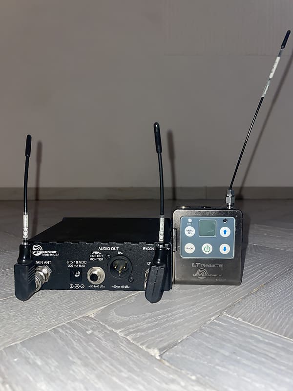 Lectrosonics R400a Receiver And L Series Transmitter Reverb