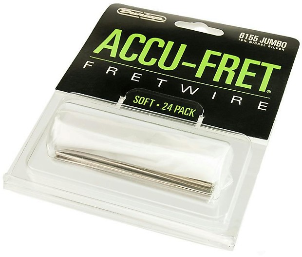 DUNLOP 6155 Jumbo Accu-Fret Fretwire, Package of 24 Pieces, | Reverb