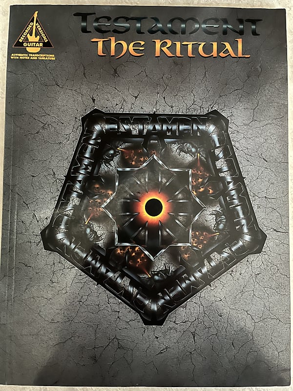 Testament - The Ritual - Guitar Tab / Tablature Book | Reverb