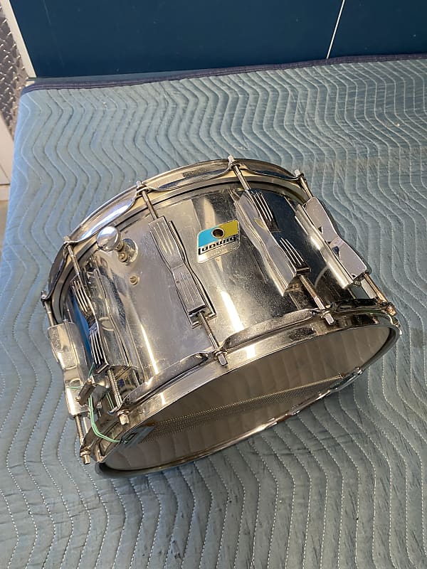 Ludwig Coliseum 14” x 8” Chrome Over Maple COW Snare Drum | Reverb