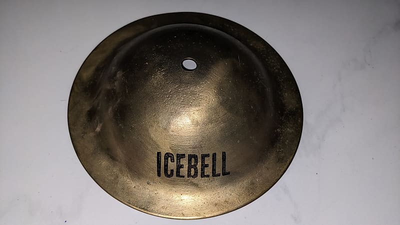 RARE { Made in ITALY } Latin Percussion LP 9" ICEBELL - BRASS | Reverb