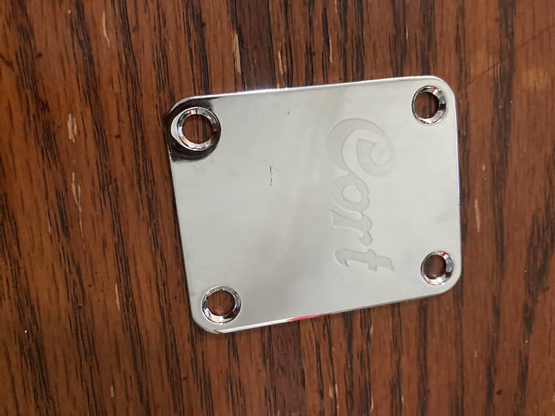 Cort Four bolt neck plate 2000’s Chrome | Reverb Australia
