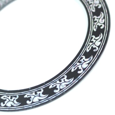 Acoustic Guitar SoundHole ring Decal Sticker self-adhesive | Reverb